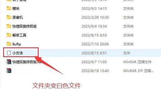 u盘文件夹变空白文件图标