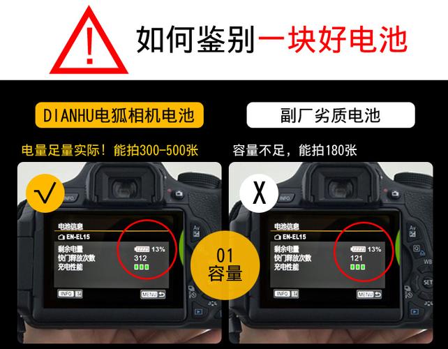 佳能相机电池很久没用唤醒方法图标