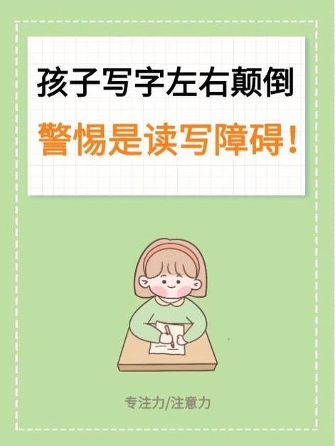 孩子写反字是什么障碍图标