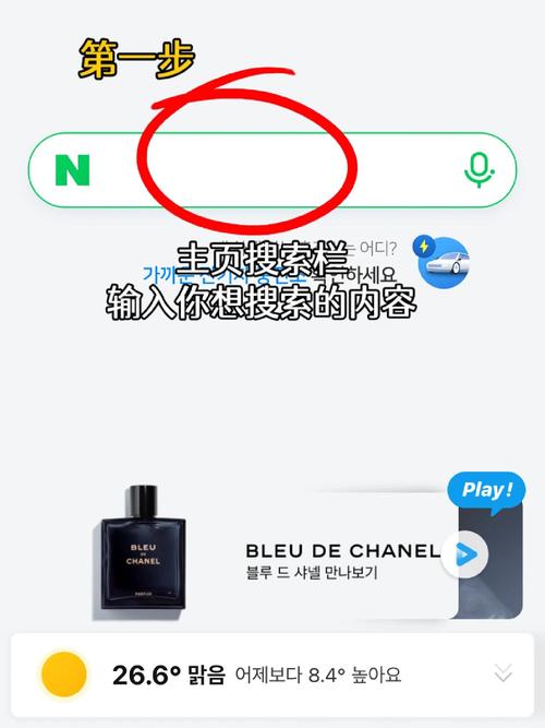 naver网页版怎么调中文图标