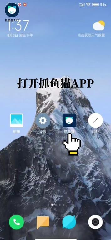 猫抓鱼的软件是什么图标