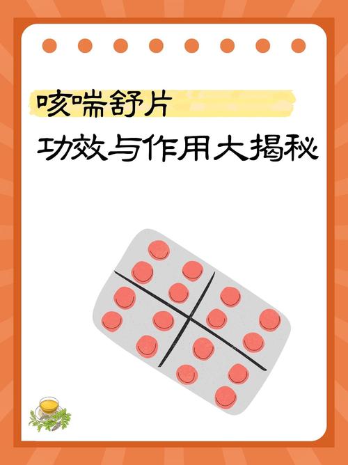 喘舒片的功效与作用图标