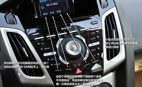 12款福克斯使用说明图标