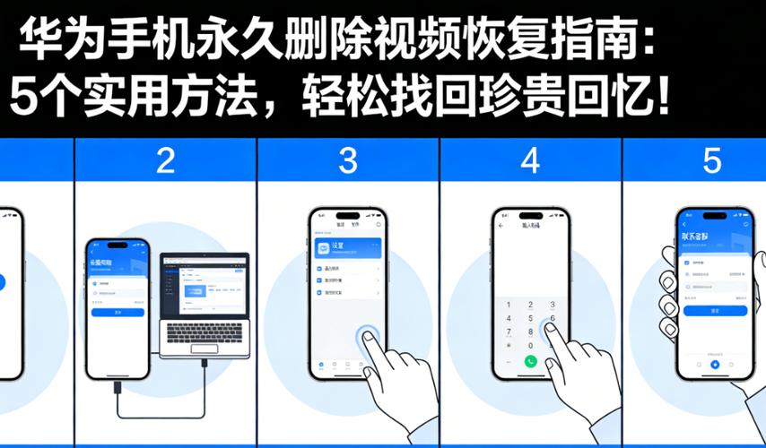 华为手机删除视频恢复图标