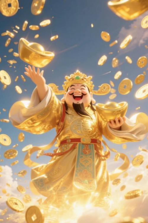 财神爷赚钱图标
