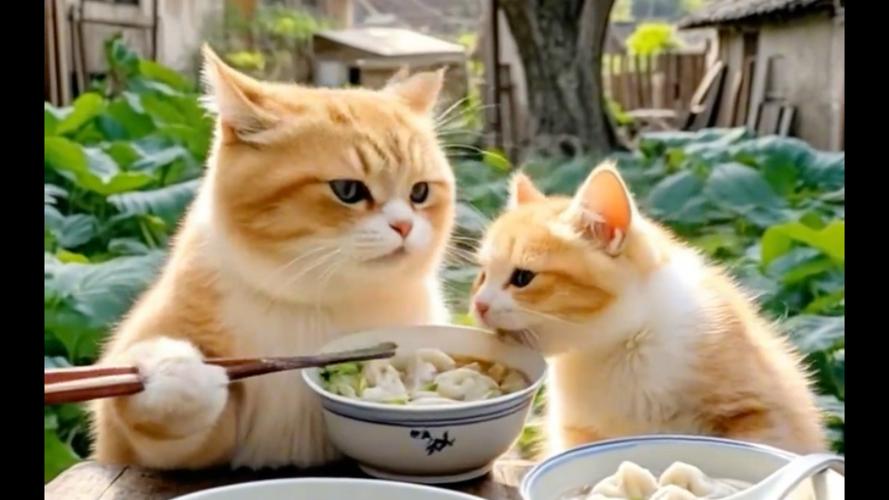 宵宵和饺子的视频小猫截图