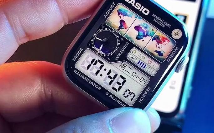 iwatch卡西欧表盘图标