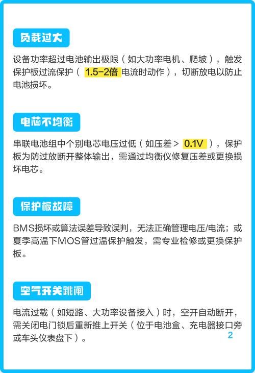 锂电池突然不通电了什么原因图标