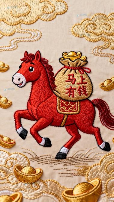 马上有金是成语吗图标