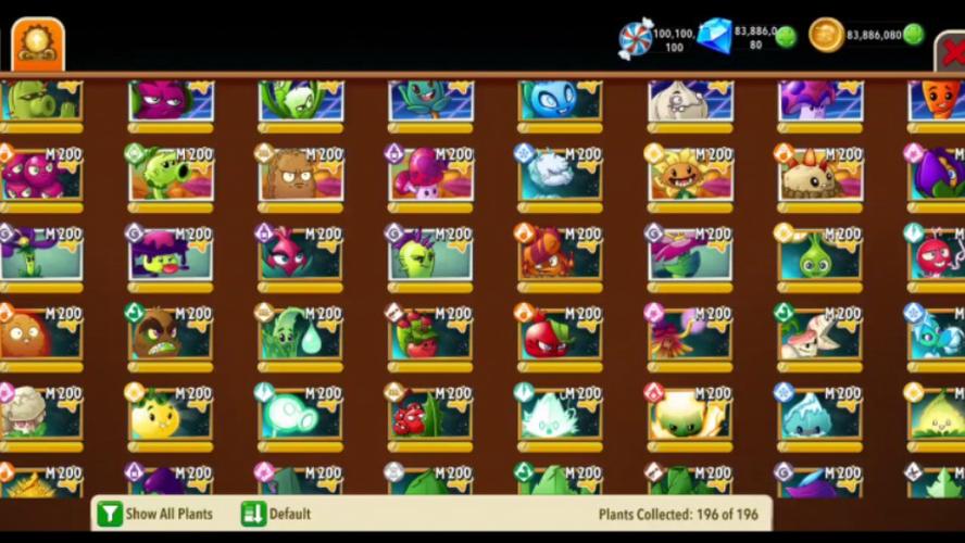 植物大战僵尸2国际版全满级植物图标