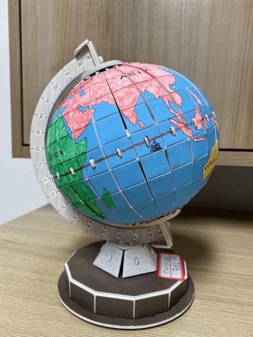 世界地图手工制作截图