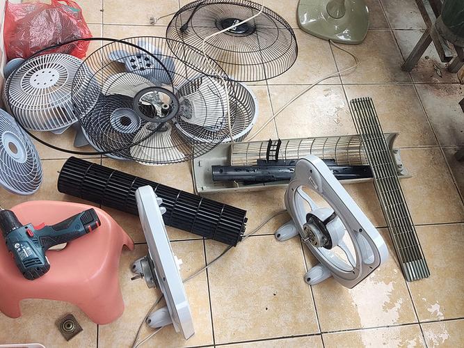 立式圆柱风扇怎么清洗截图
