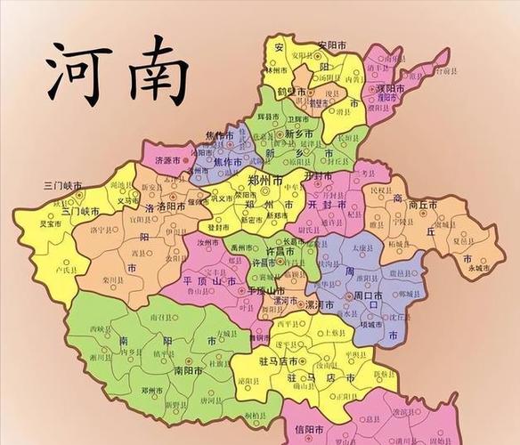 河南地图全图图标
