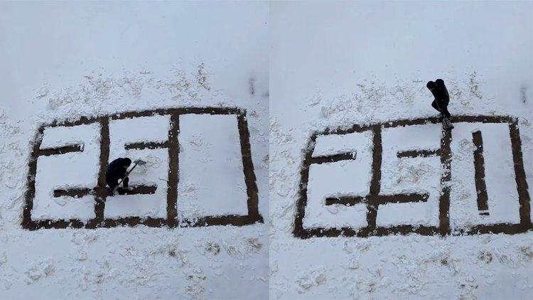 雪地表白一键生成