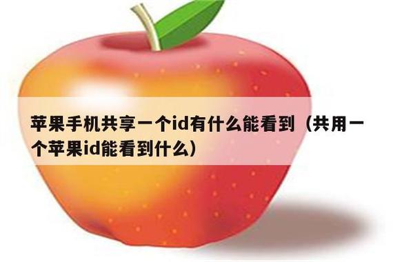共用同一个苹果id能看到什么