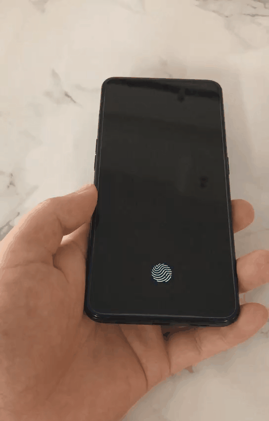 oppo reno新机黑屏图标
