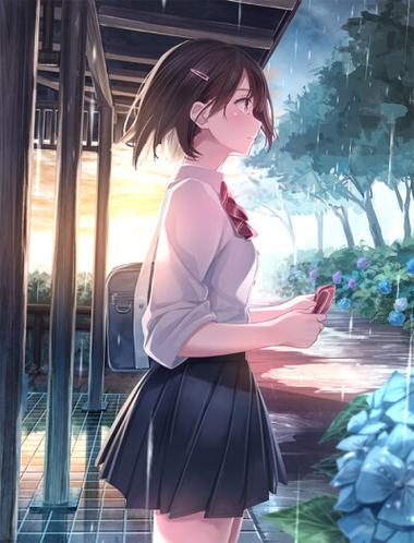 漫画侧颜