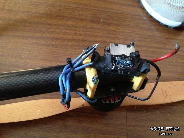 大疆悟1电调异常图标