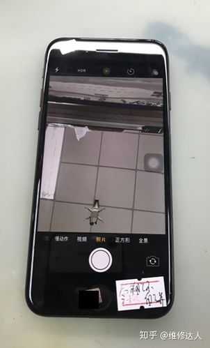 苹果7的后置摄像头和闪光灯用不了图标