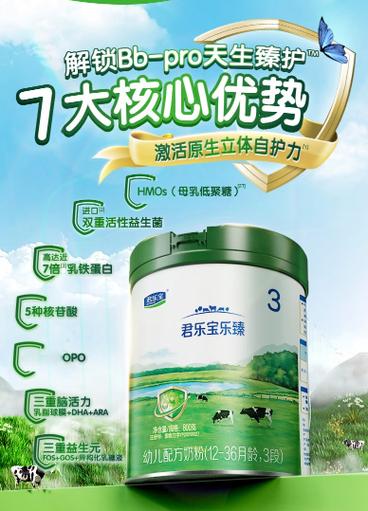 君乐宝哪款奶粉营养最全面图标
