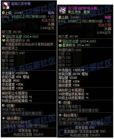 dnf装备百变什么意思截图