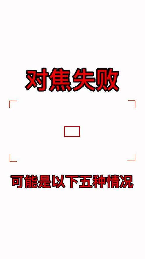 手机相机模糊无法聚焦图标
