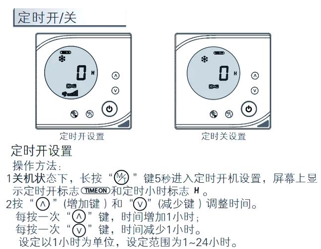 空调怎么每天定时开关机截图