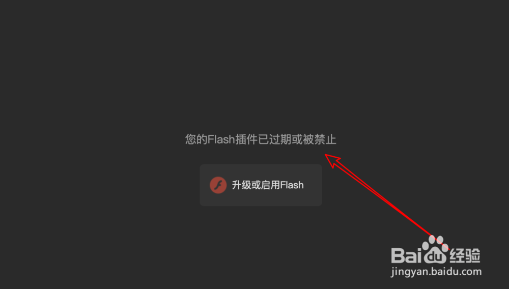 flash初始化错误图标