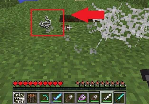 我的世界蛛丝怎么弄掉图标