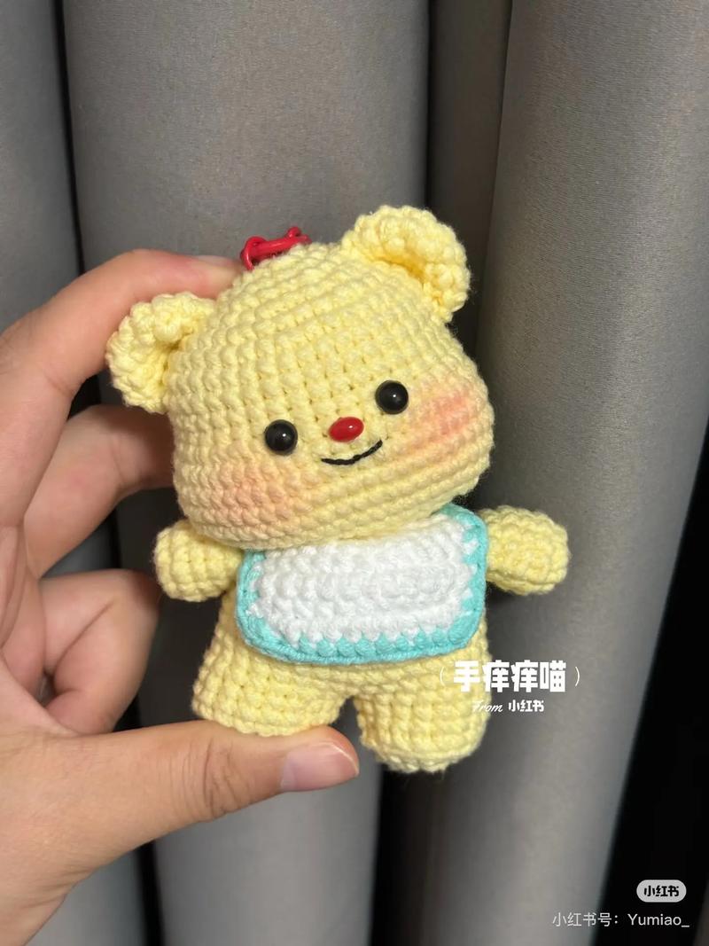 毛线编织小熊手链教程图标