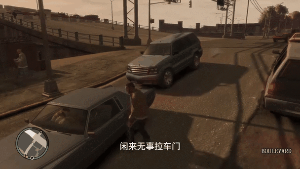 在城市抢车打人游戏图标