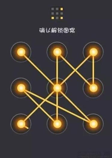 九宫格图案锁大全图标