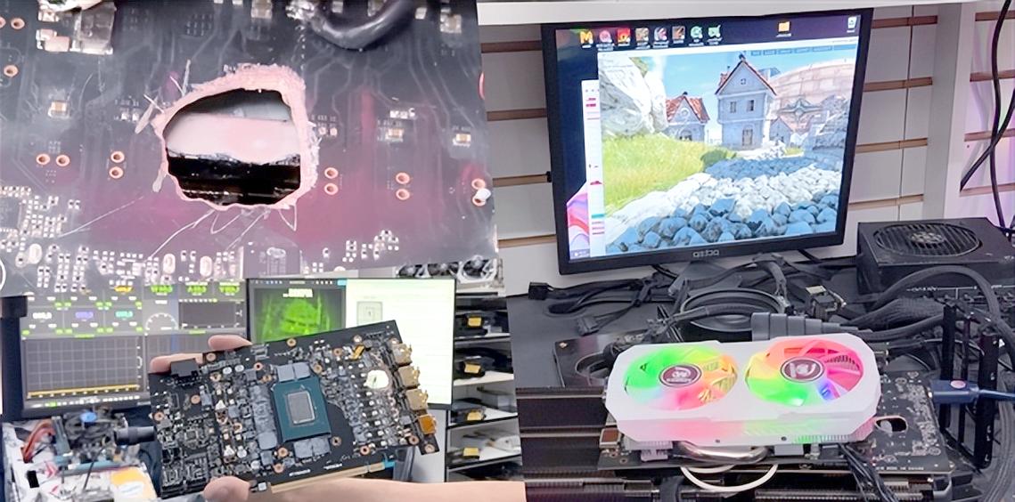 显卡烧坏维修方法截图