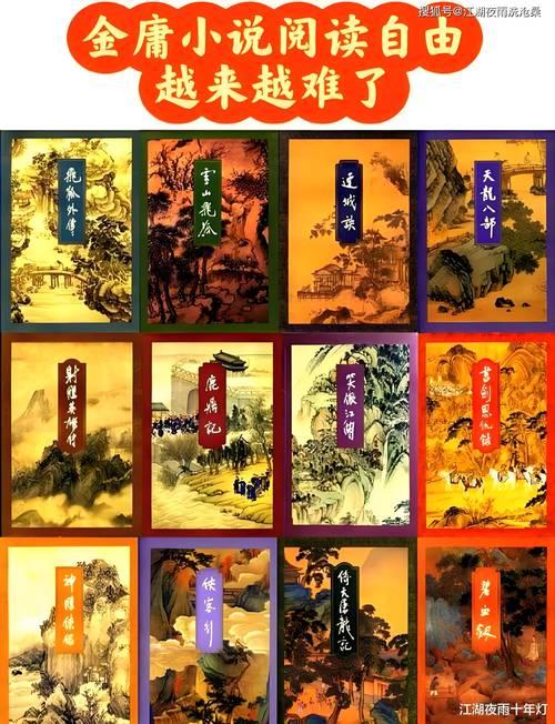 金庸小说里的武功图标