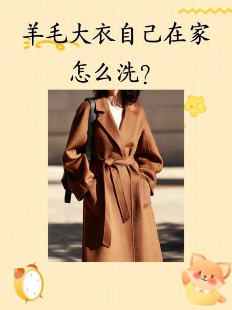 羊毛呢大衣自己在家怎么清洗图标