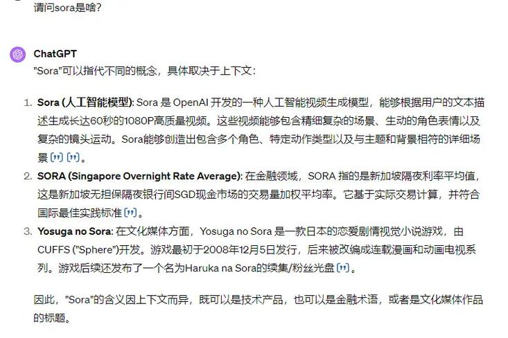 sora是什么系列图标