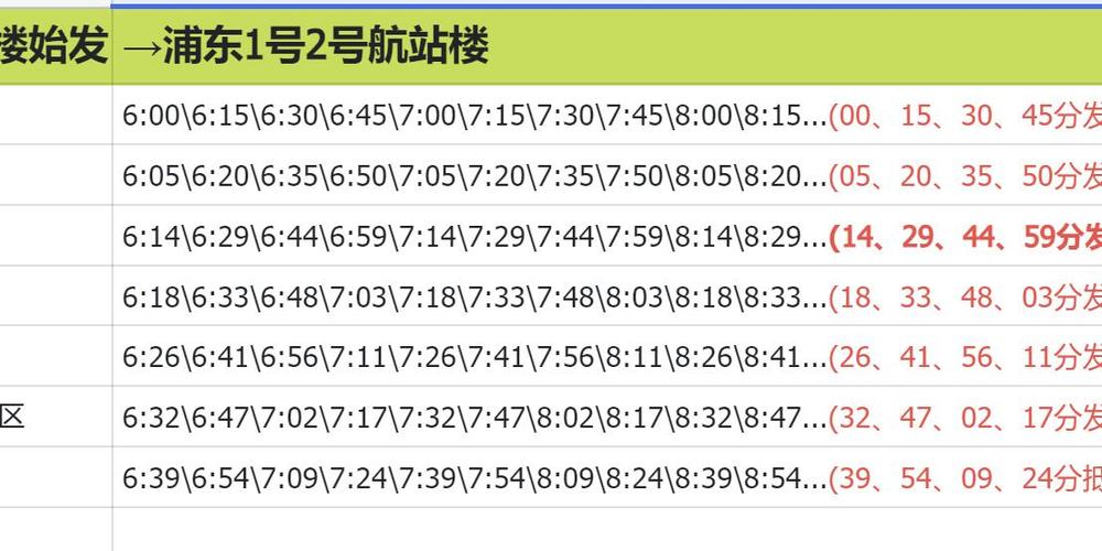 市域机场线时刻表 上海图标
