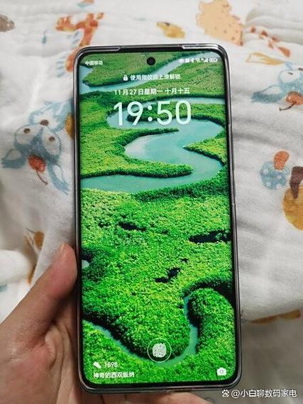 华为手机界面出现绿色边框截图