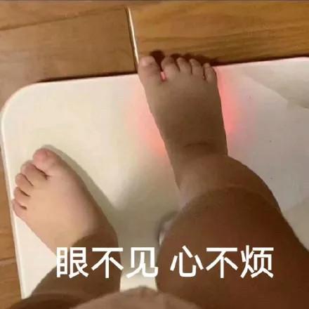 称体重的可爱表情包截图