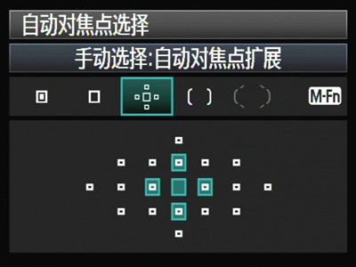 佳能对焦模式截图