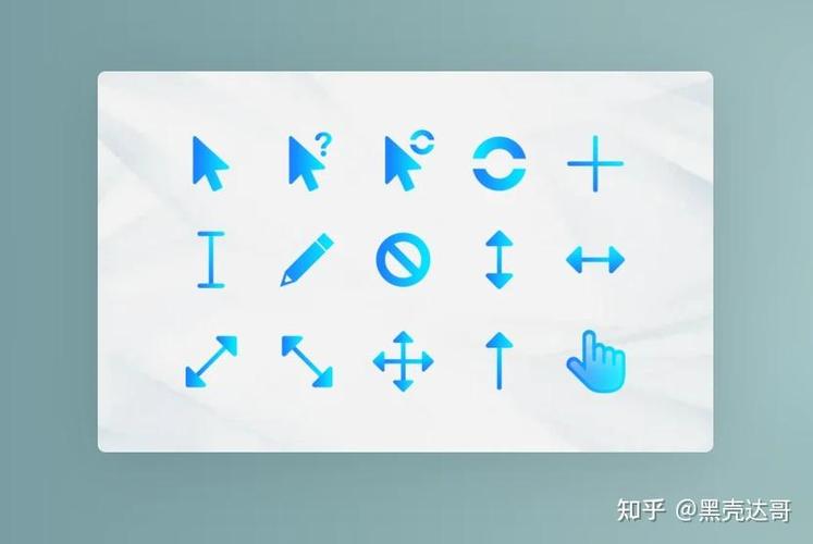 鼠标指针怎么换图案图标