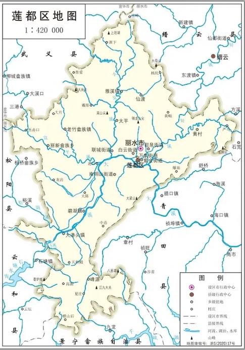 莲都区地图高清版图标