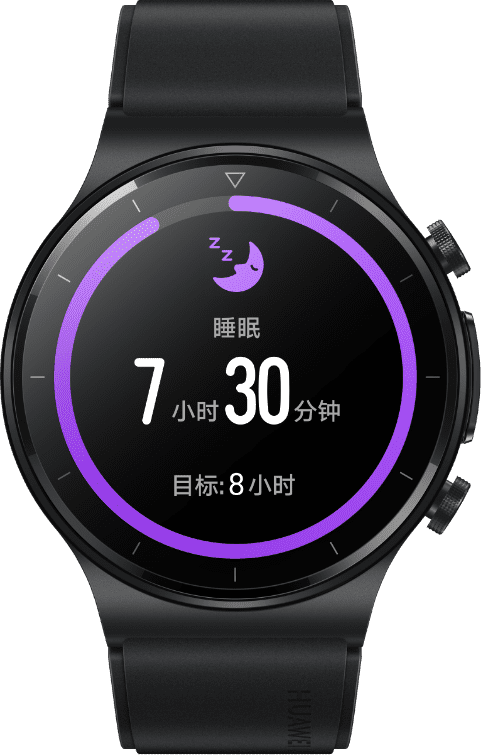 华为手表设置睡眠目标时间图标