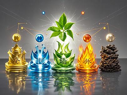 金木水火土最佳组合图标