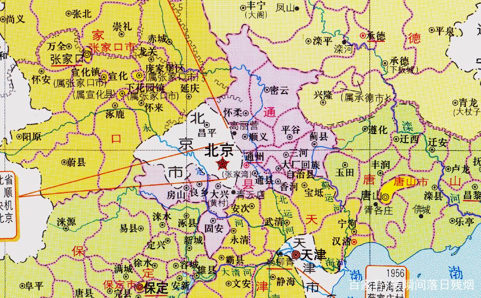 北京市详细地图图标