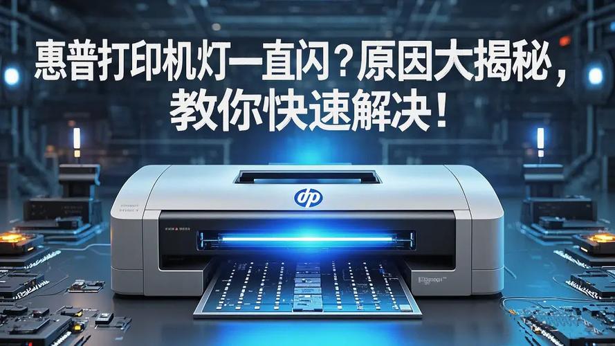 惠普2600彩色灯一直闪截图