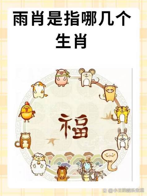 雨肖是哪几个生肖图标