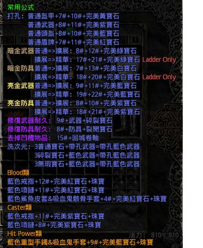 暗黑2暗金武器升级公式图标