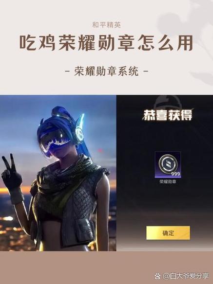 荣耀徽章设置方法