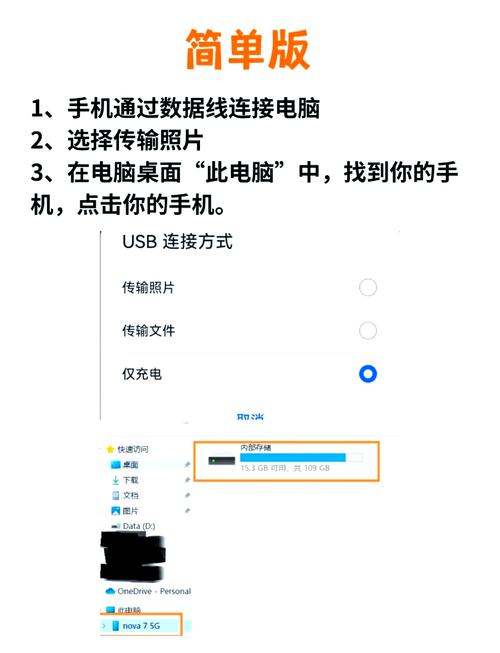 荣耀手机照片怎么传输不到电脑上图标
